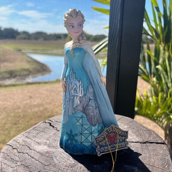 Jim Shore | Accents | Jim Shore Frozen Elsa Disney Figurine With Box ...